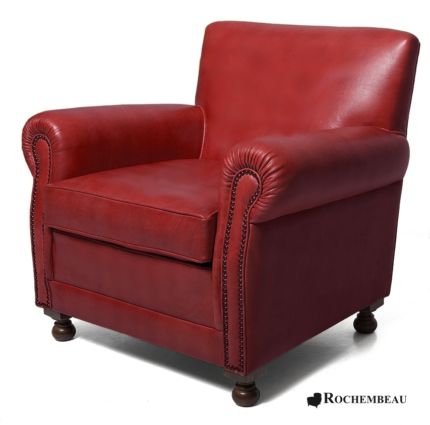 Fauteuil Club Rouge